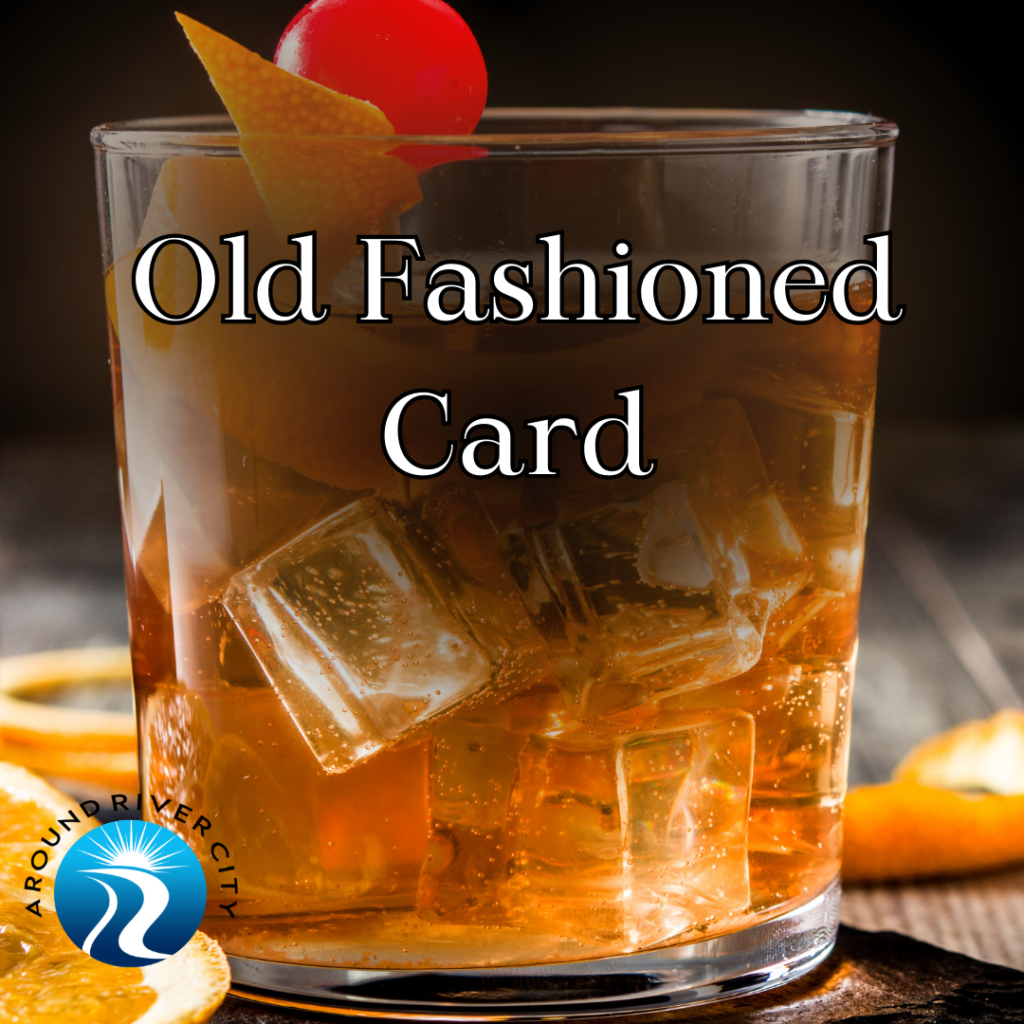 Old Fashioned Card - Around River City